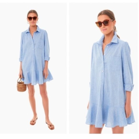 Tuckernuck | Dresses | Tuckernuck New Chambray Callahan Denim Collared ...